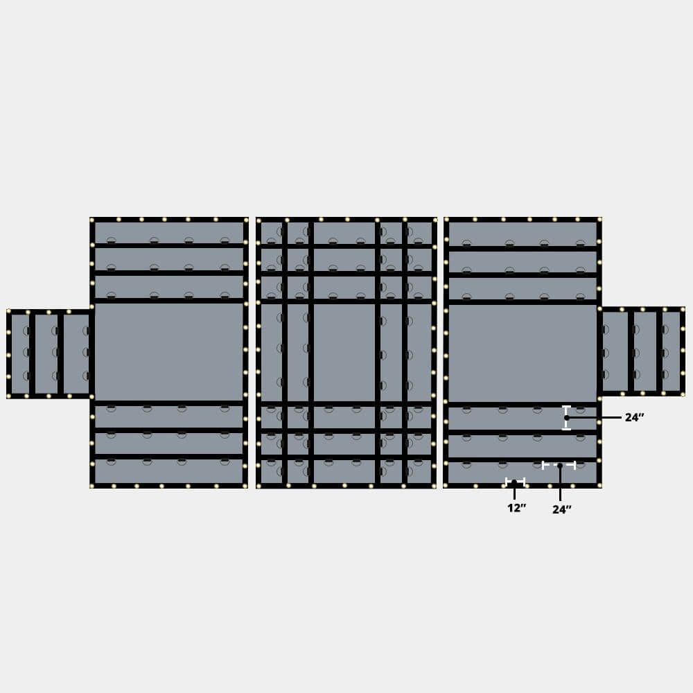 3 Piece Lumber Tarps | Covers & All