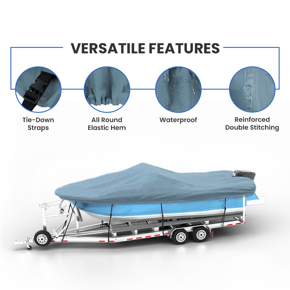 Deck Boat Cover with 10 years warranty at 20% Off Today | Covers & All