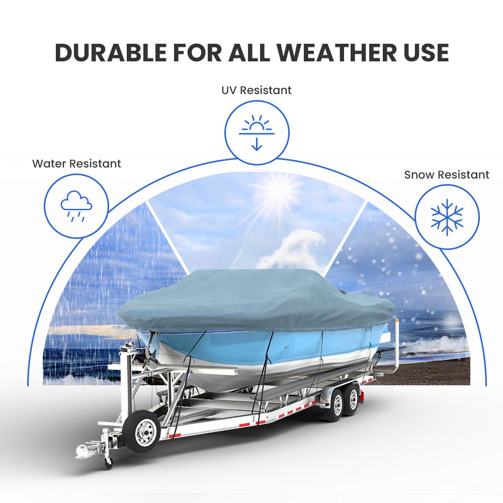 Deck Boat Cover with 10 years warranty at 20% Off Today | Covers & All