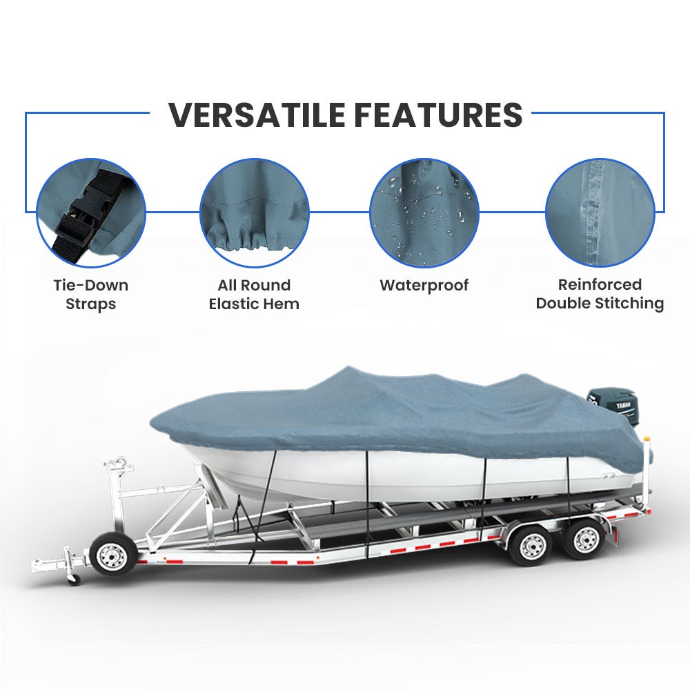 Tri-Hull Runabout Boat Covers with 10 years warranty at 20% Today ...