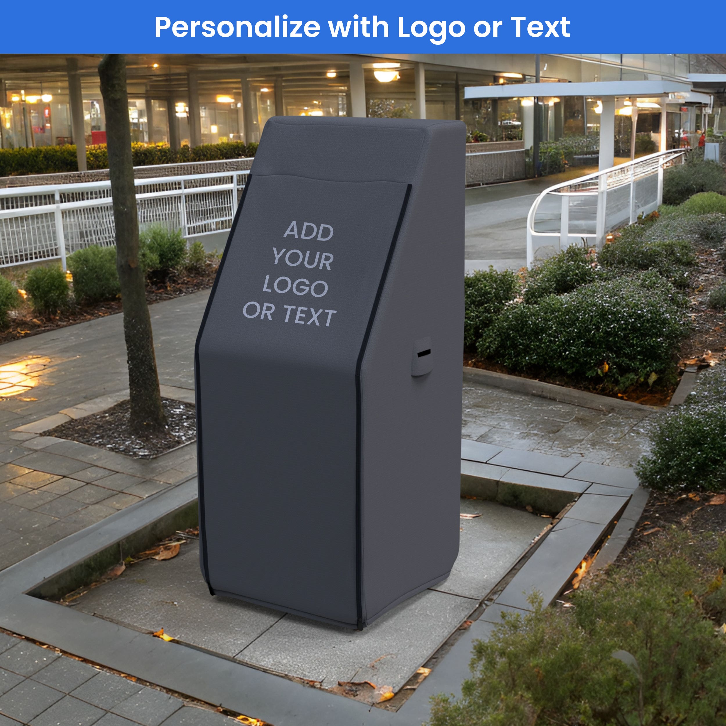 Waterproof ATM Cover Protects Against Weather Damage