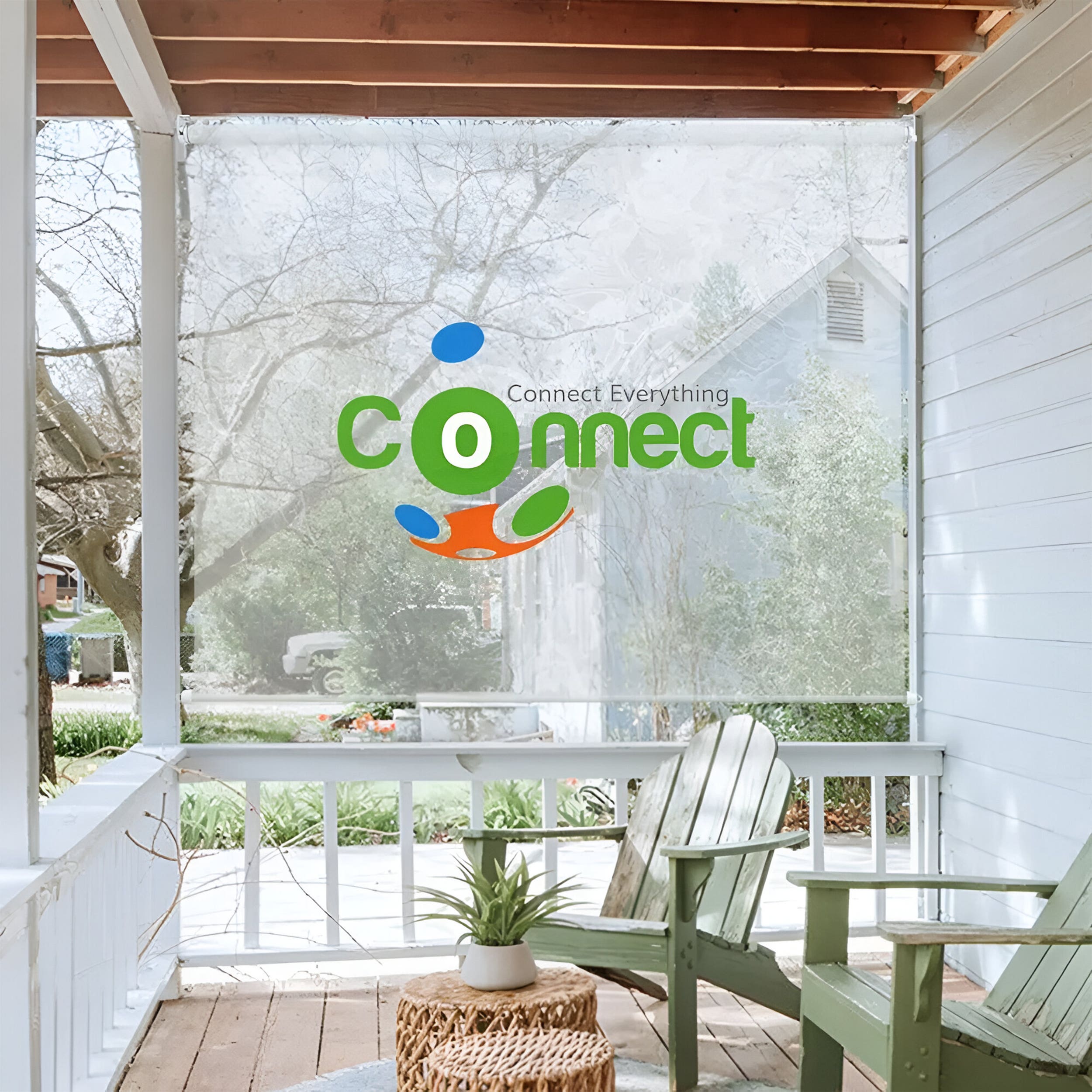 Buy Contemporary Designed Clear Roller Shades| Covers & All, US