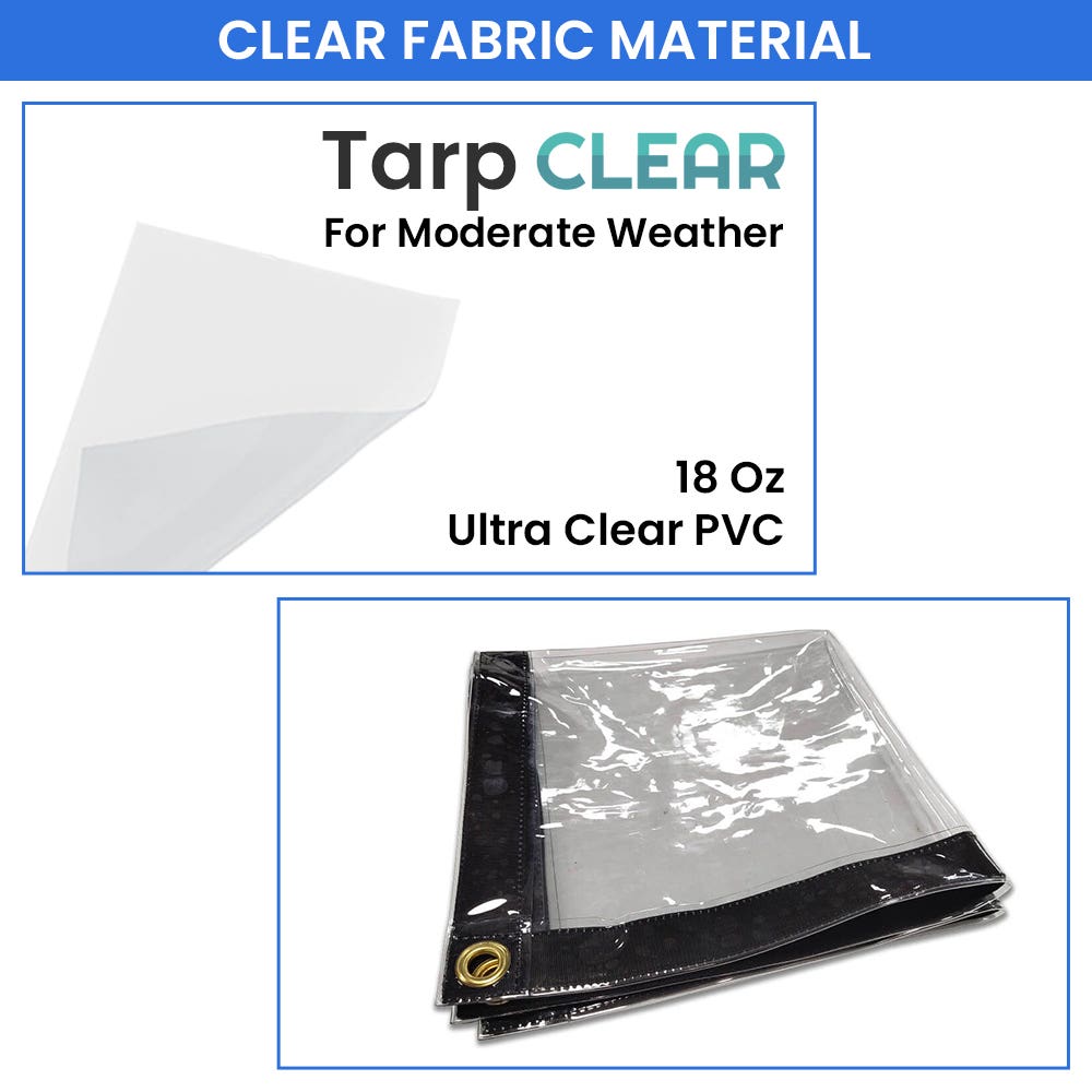 Clear Vinyl Tarp - Clear Plastic Tarps & Get up to 20% Off | Covers & All