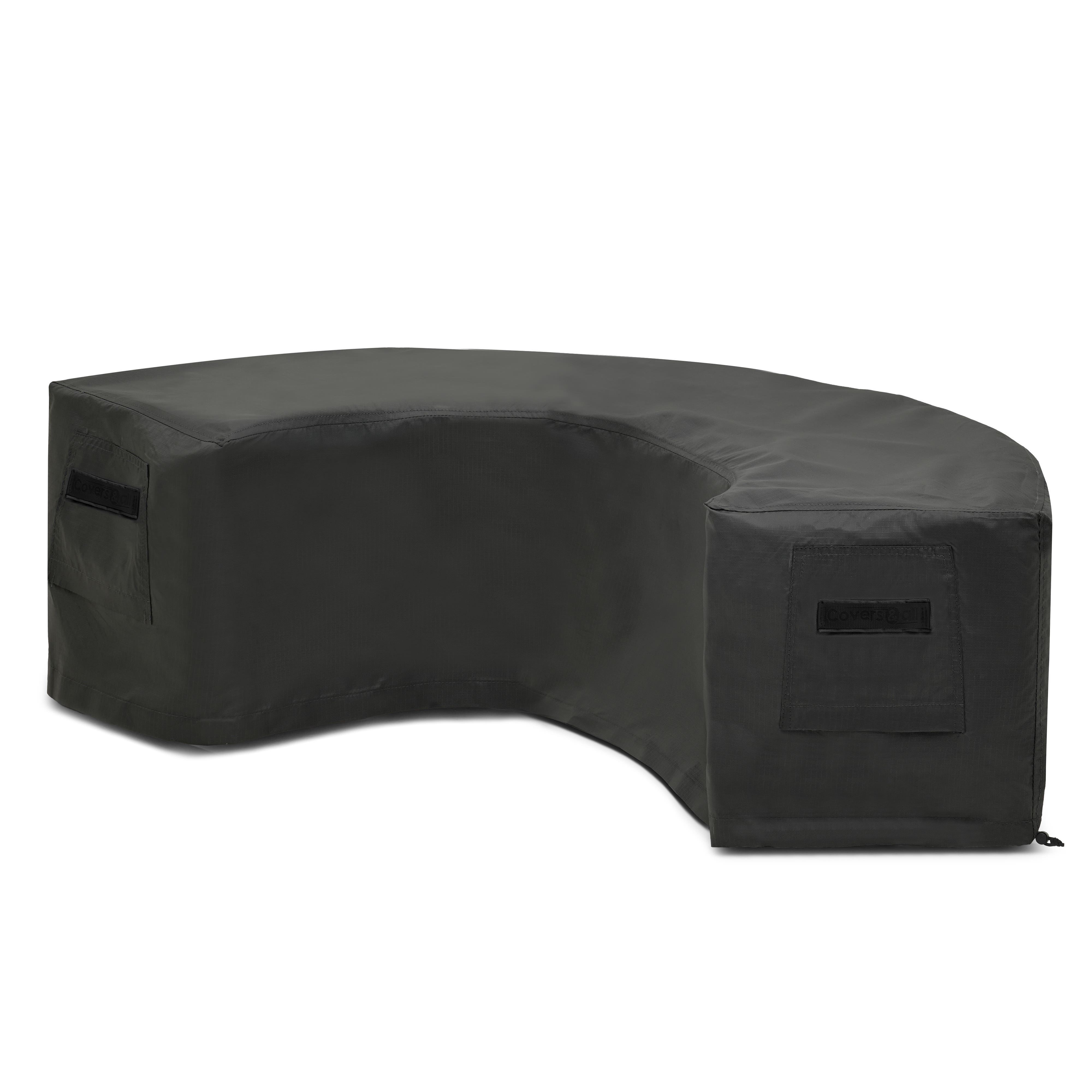 Custom Curved Couch Covers - Sofa Covers at 20% Today | Covers & All