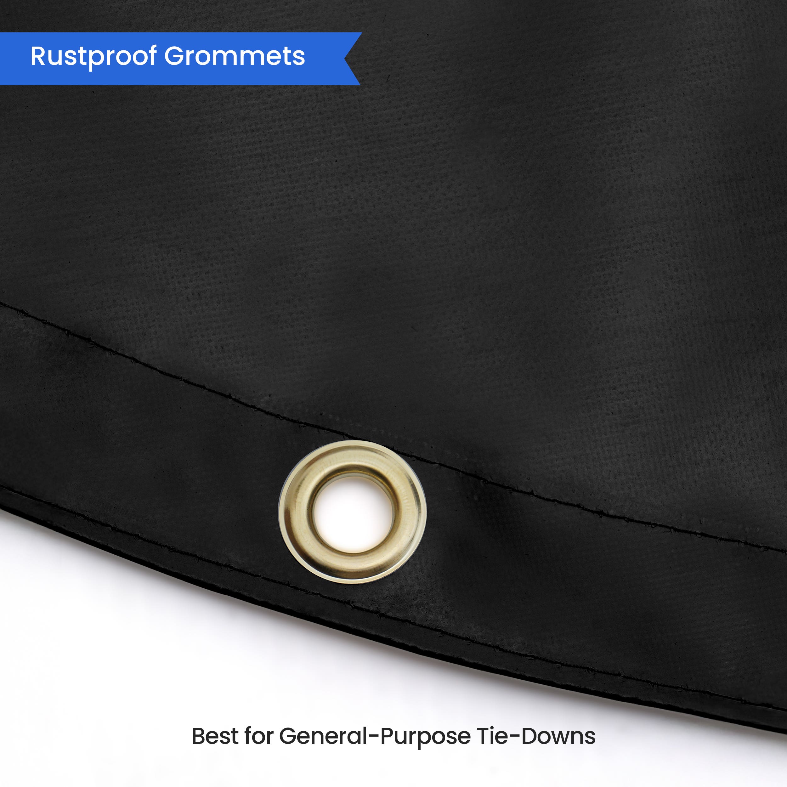 Custom Super Heavy Duty Vinyl Tarp - Round