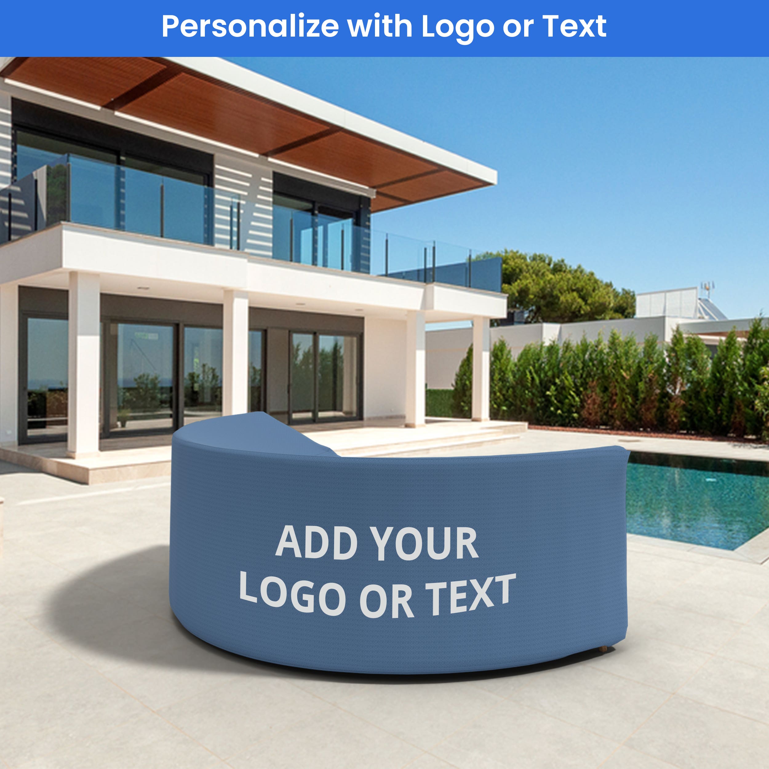 Curved Custom Covers for Outdoor - Limited 20% Off | Covers & All