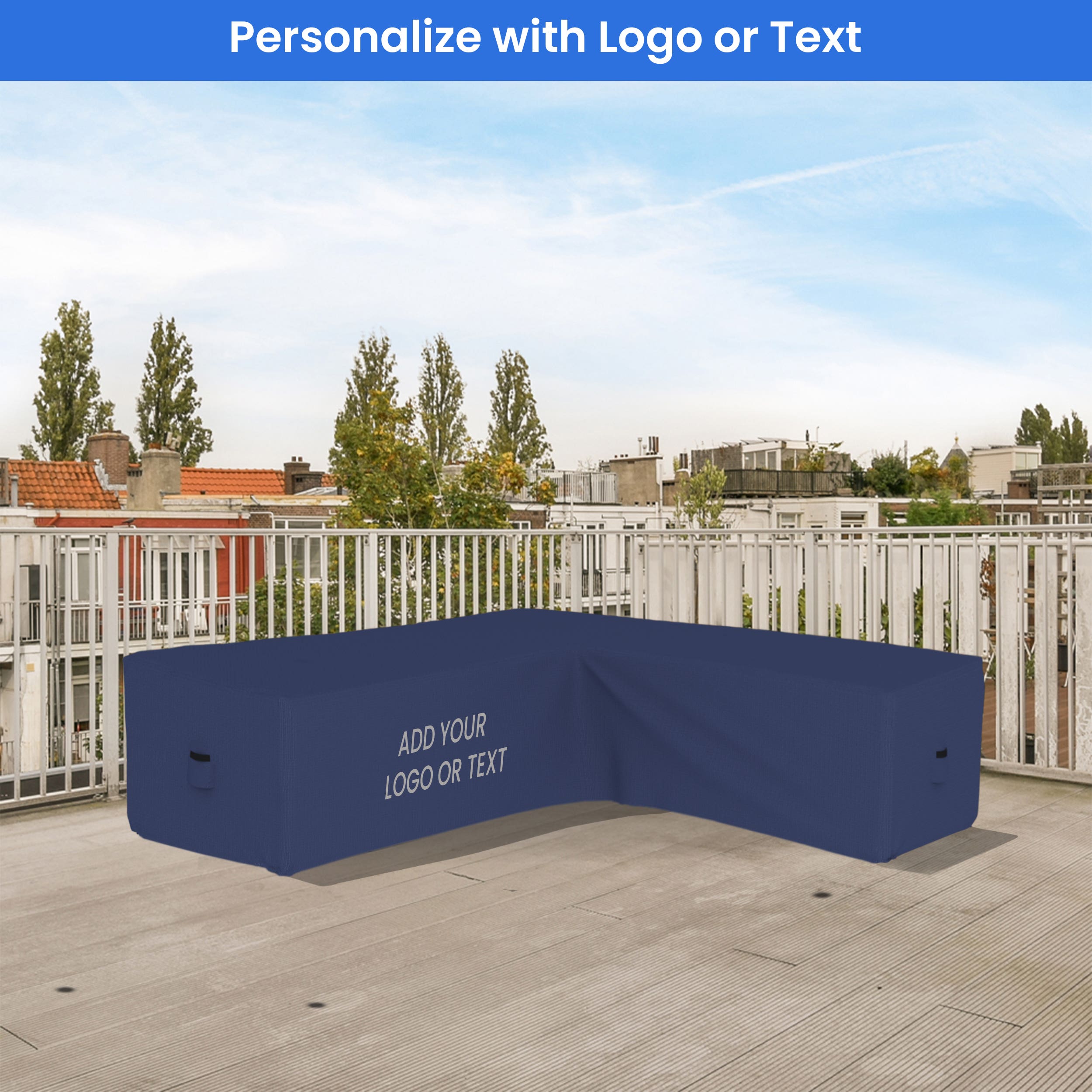 L Shape Outdoor Custom Covers at Limited 20% Off | Covers & All