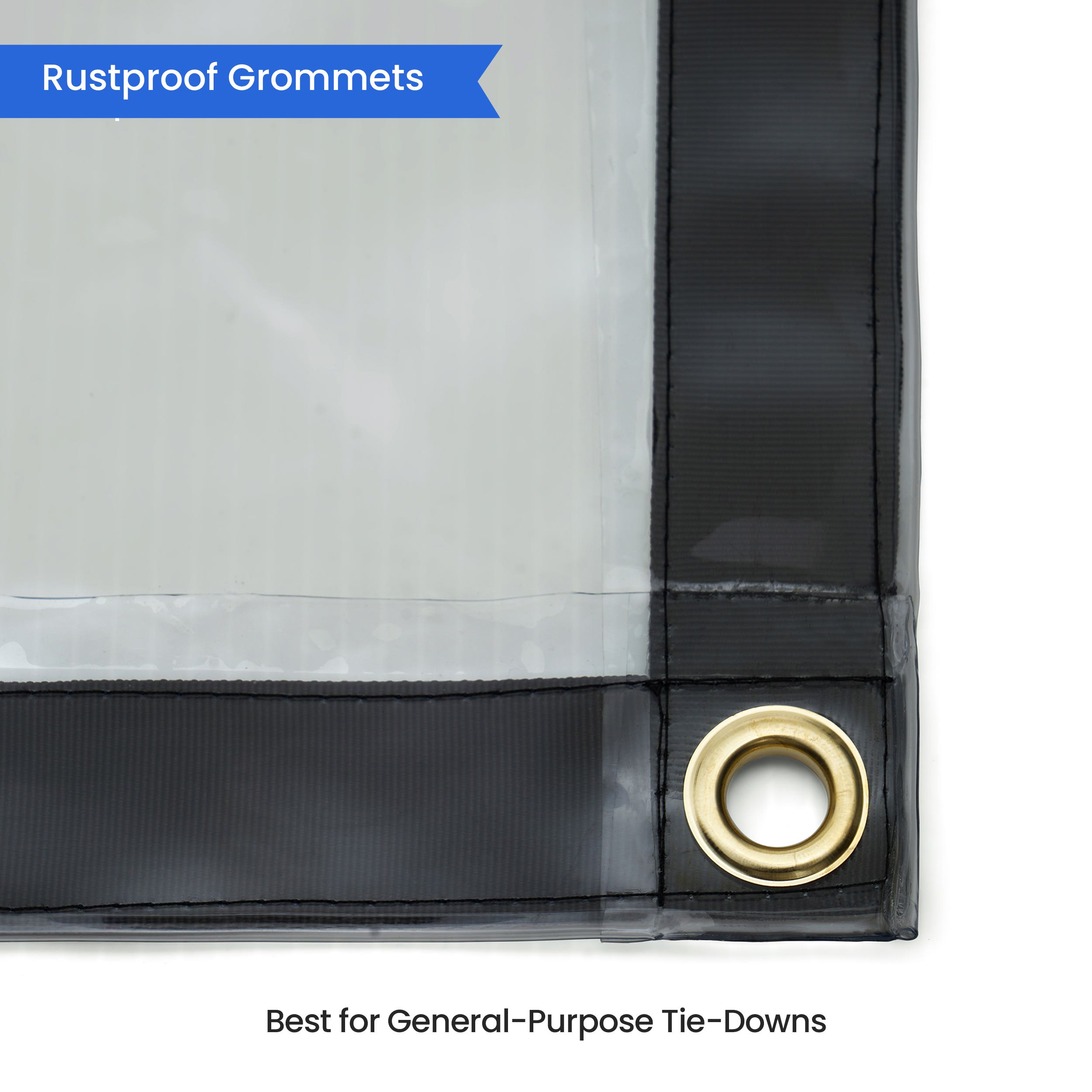 Fire Retardant Clear Vinyl Tarps | Covers & All