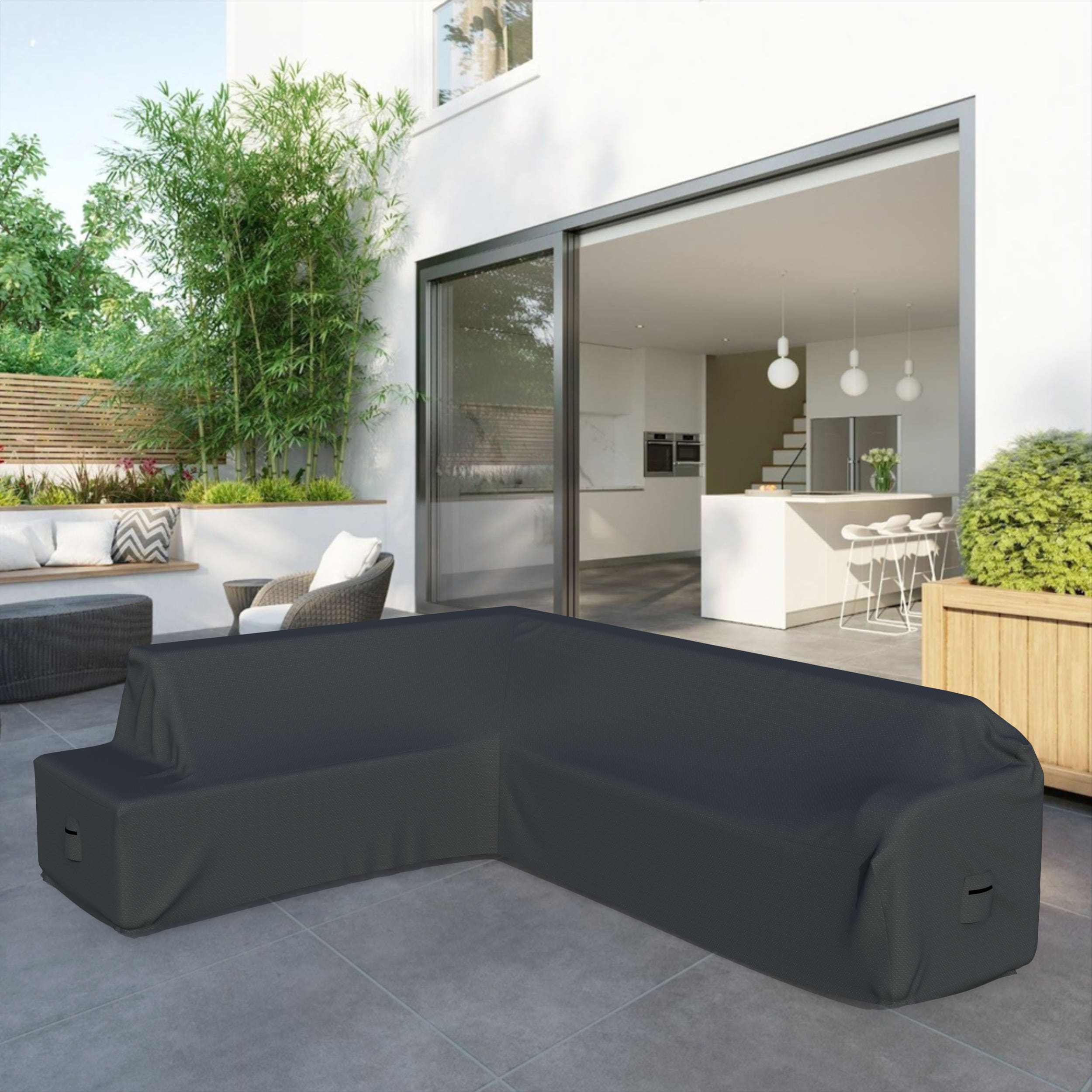 Shop L-Shape Sectional Sofa Covers in Custom Sizes at Coversandall