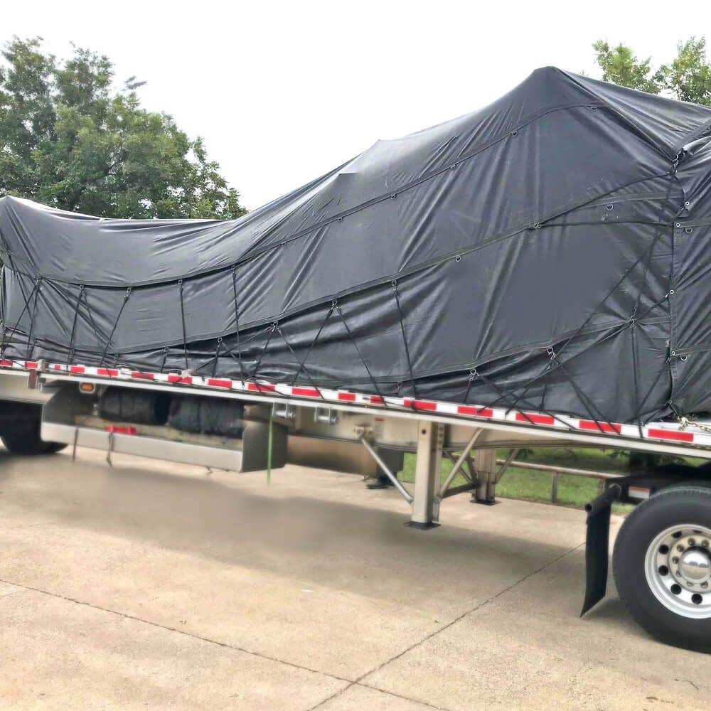 Single Flap Lumber Tarp | Covers & All