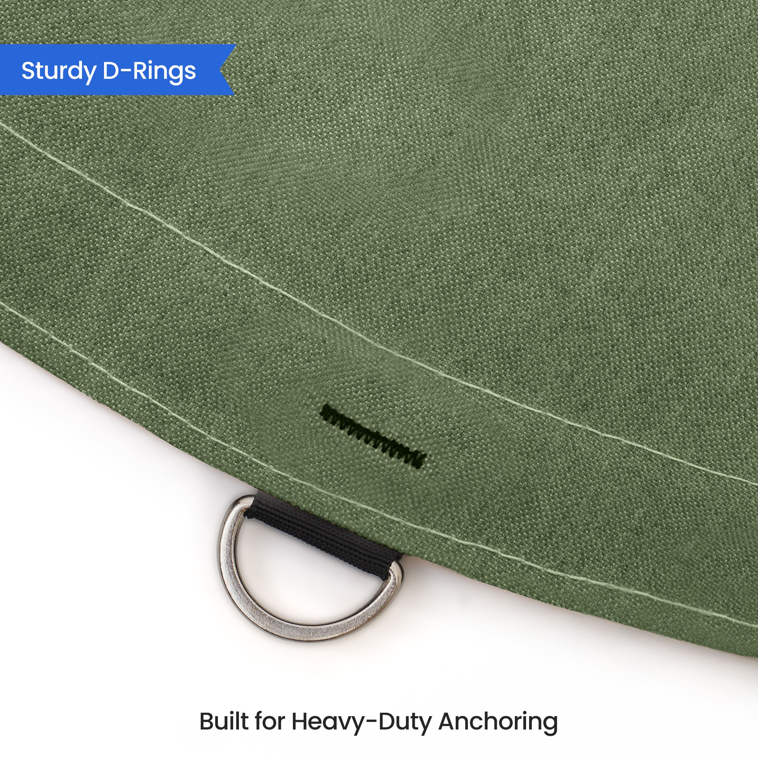 Custom Round Canvas Tarps & Get 20% Off | Covers & All