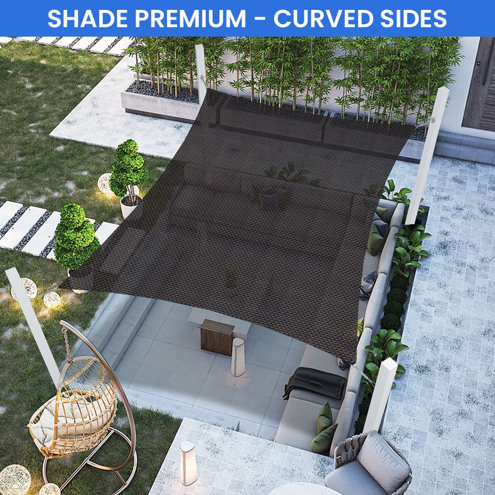 Custom Sun Shade Sails Rectangle & Get Upto 25% Off | Covers & All