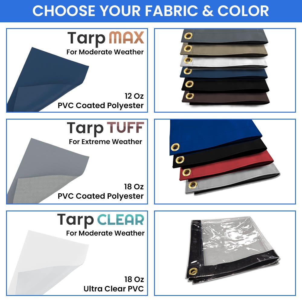 Heavy Duty Custom Tarps & Get Upto 20% Off | Covers & All