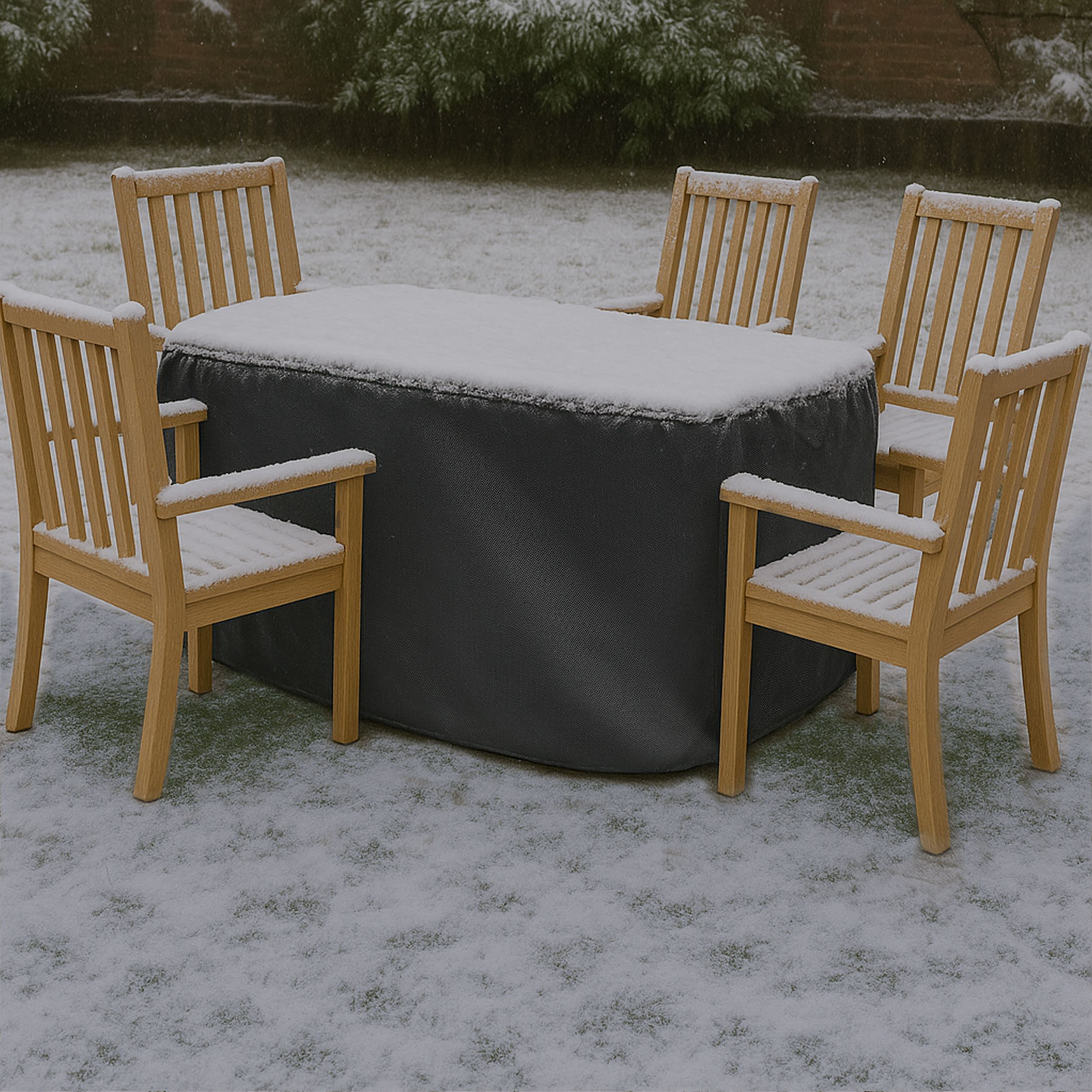 Buy Waterproof Oval Table Cover Design 3