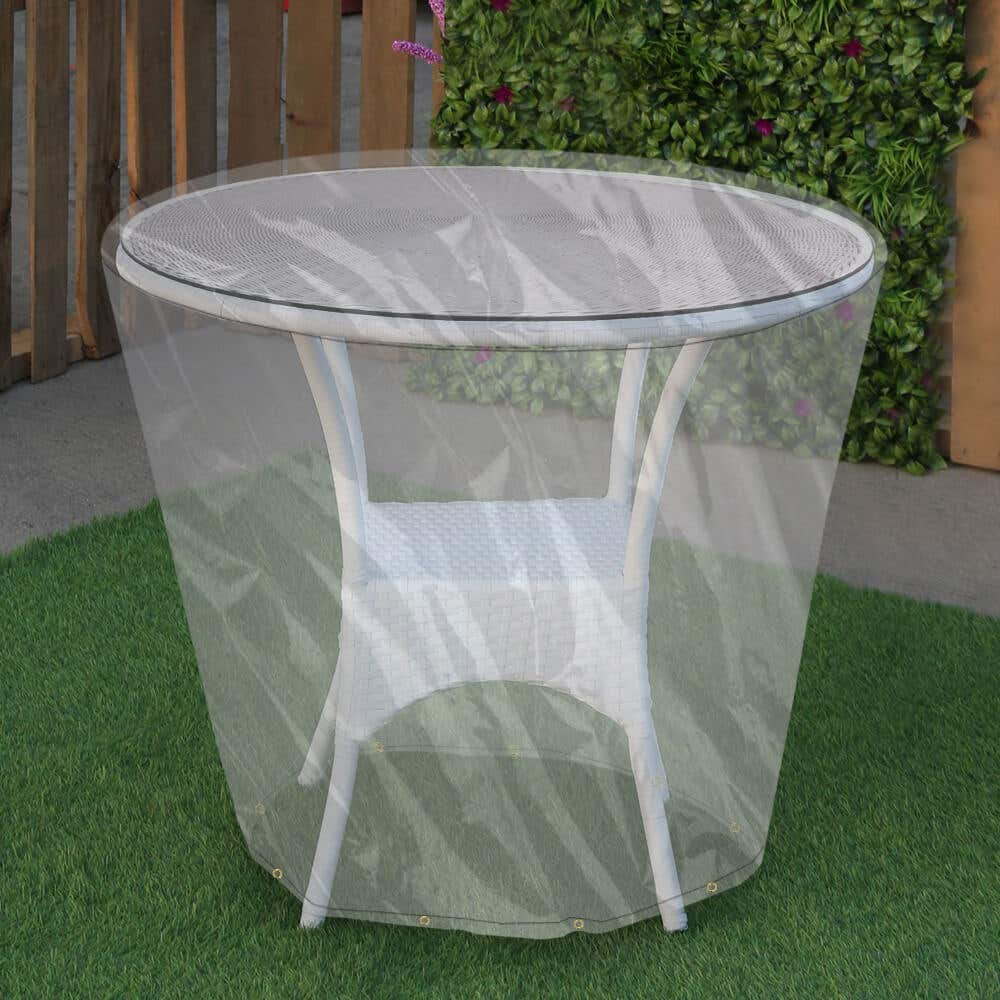 Buy Clear Vinyl Round Covers – Save 20% Now | Covers & All