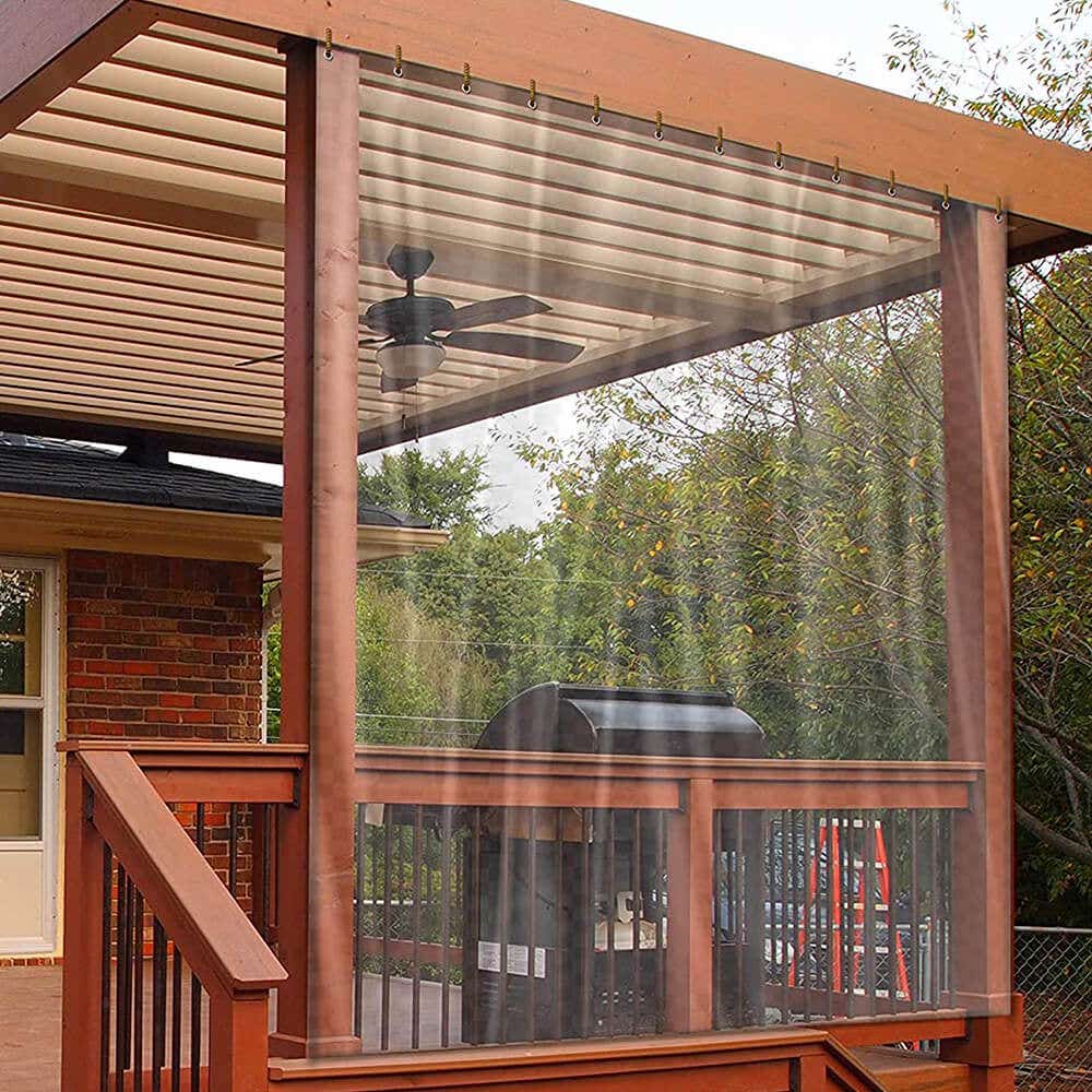Buy Clear Vinyl Curtains - Outdoor Plastic Curtains | Covers & All
