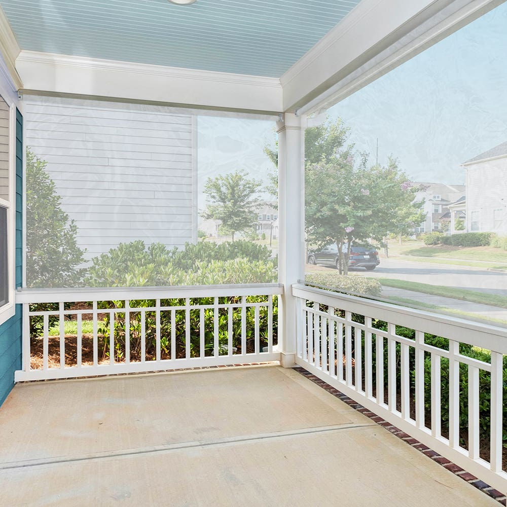 Buy Contemporary Designed Clear Roller Shades| Covers & All, US