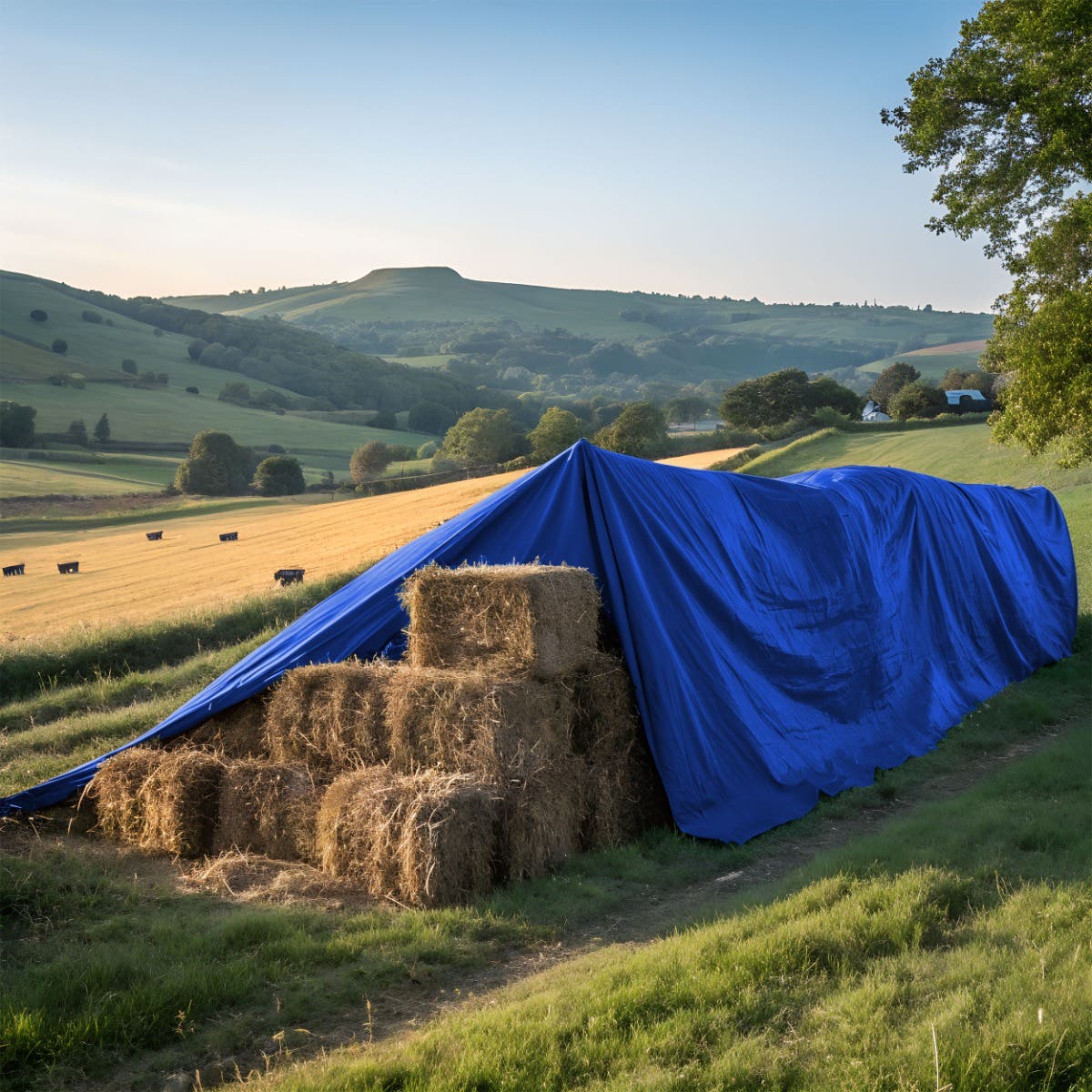 Custom Heavy Duty Vinyl Tarps - Rectangle / Square