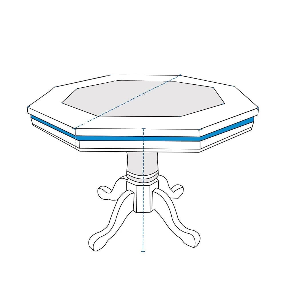 Buy Octagonal Poker Table Covers - Table Cloth - at 20% Today | Covers ...
