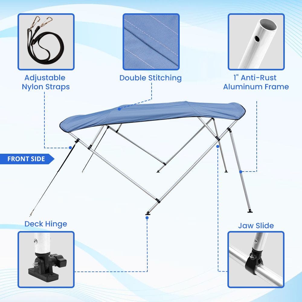 Buy 4 Bow Bimini Top for Boat & Get 20% OFF | Covers & All
