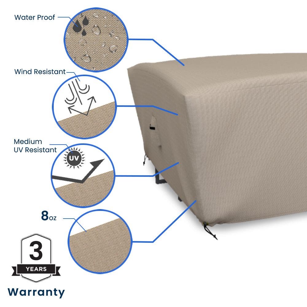 Buy Rectangle Dining Set Covers - Outdoor Dining Table Covers | Covers ...