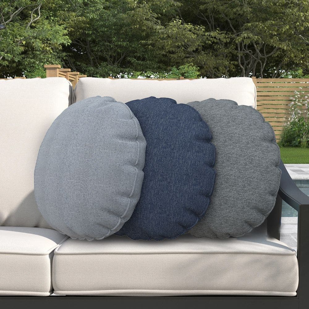 Shop Weatherproof Round Throw Pillows | Covers & All, US