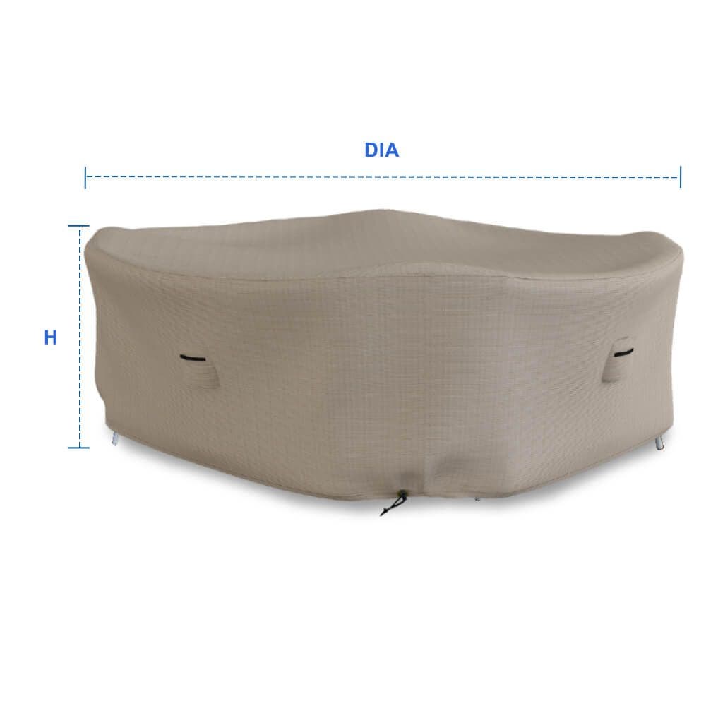 Buy Round Dining Set Covers - Outdoor Dining Table Covers | Covers & All