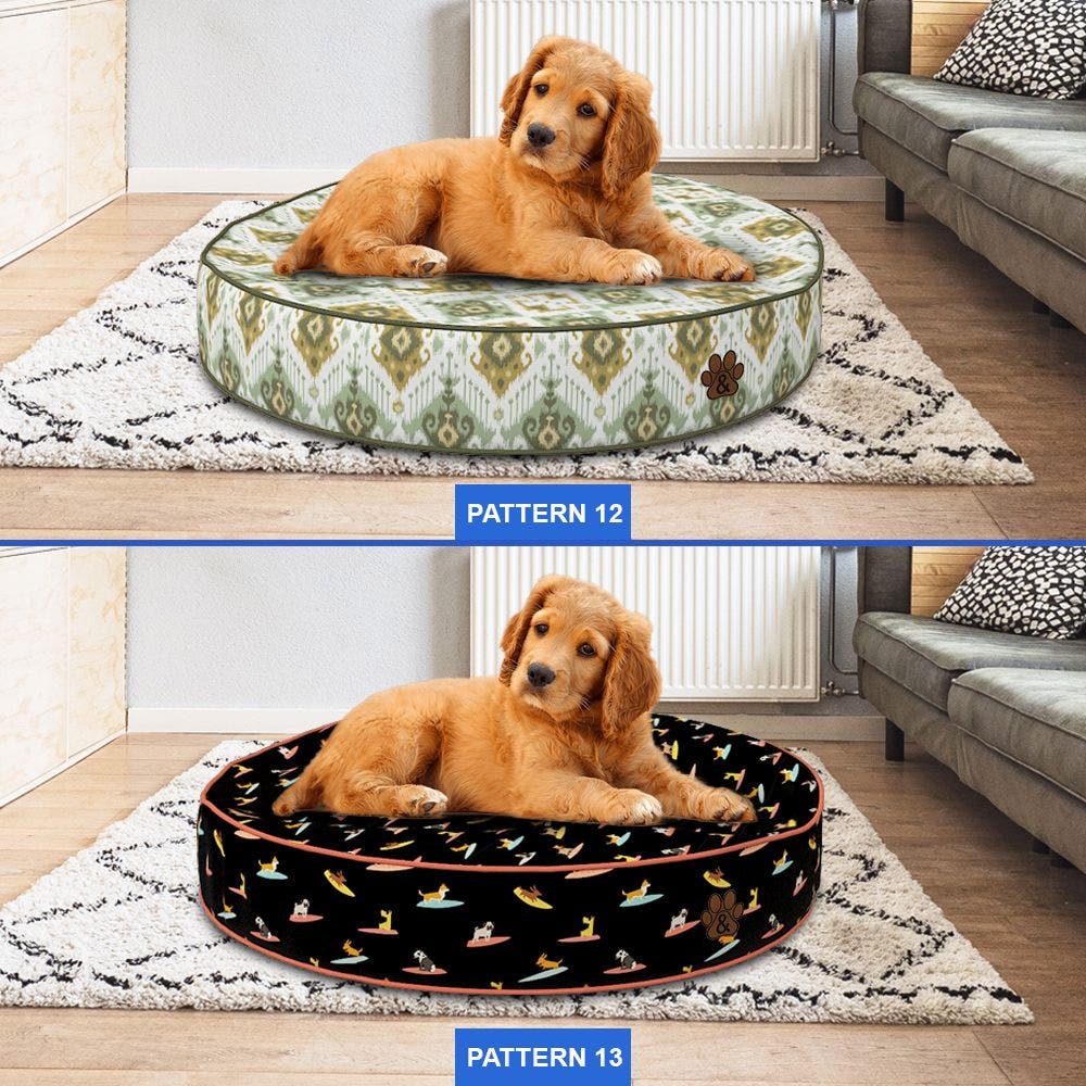 Large Dog Bed Cushion in Round Shape at 20% Off Today | Covers & All