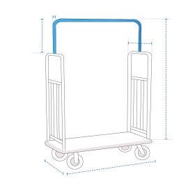 Buy Custom & Waterproof Luggage Cart Cover Onlline| Coversandall