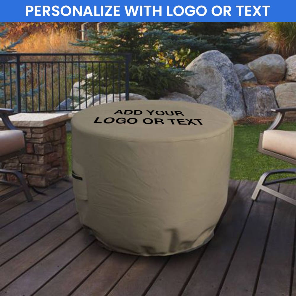 Buy Round Fire Column Covers Design 5 at Coversandall