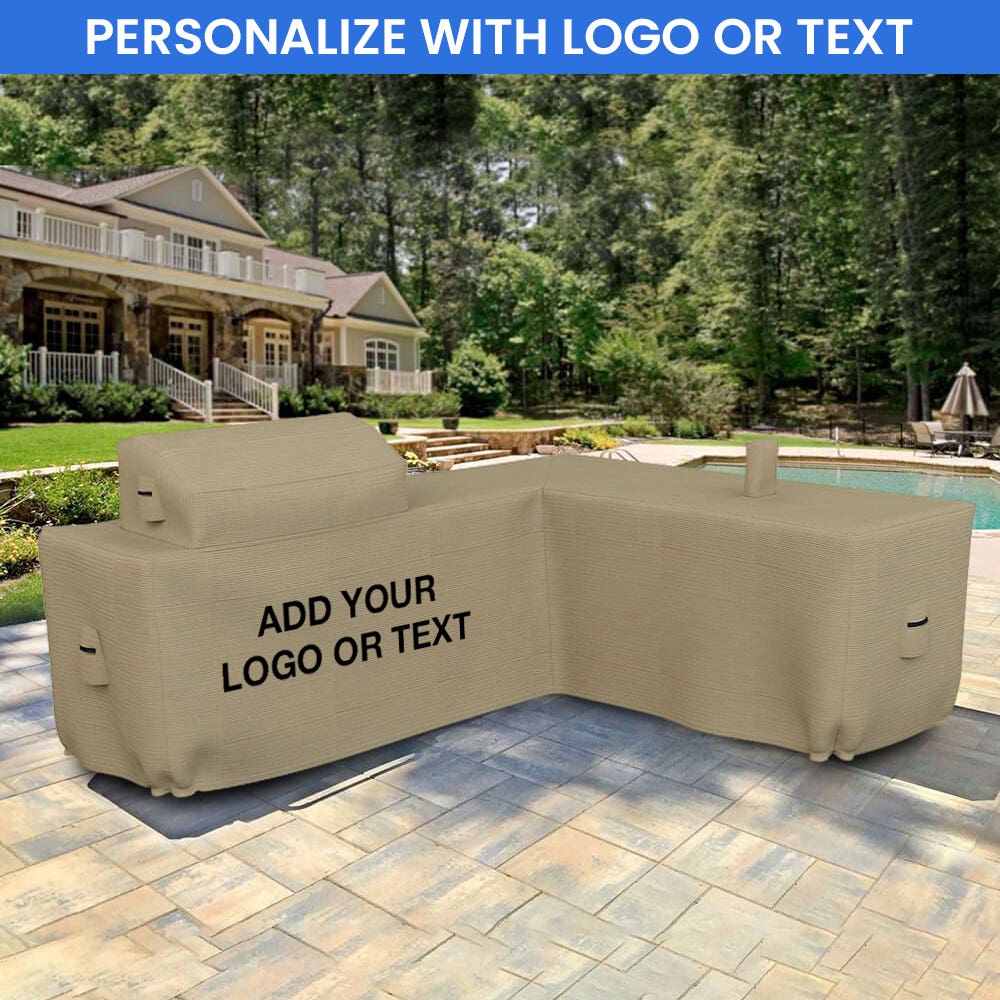 Buy L-shaped Left Island Kitchen Covers at Great Prices | Covers & All