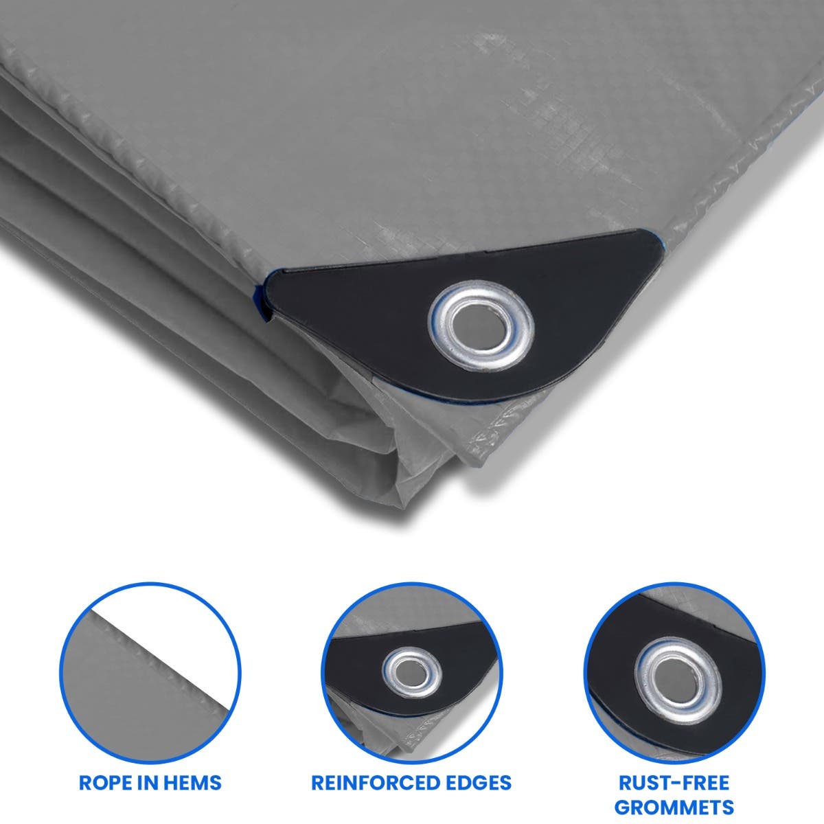 Buy 12' x 16' Heavy Duty Poly Tarps & Get 20% Off | Covers & All