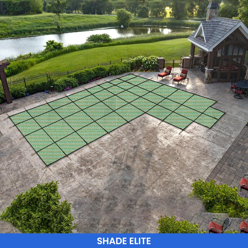 Buy Center Steps L Shape Pool Cover at Best Price | Covers & All