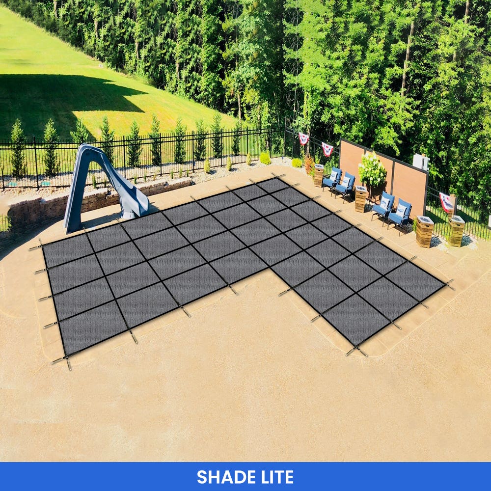 Buy No Steps L Shape Pool Cover at Best Price | Covers & All