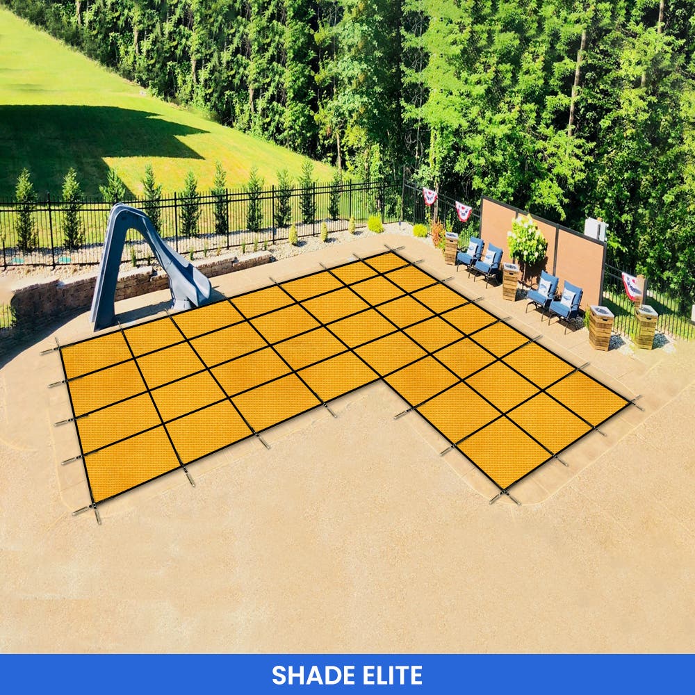 Buy No Steps L Shape Pool Cover at Best Price | Covers & All