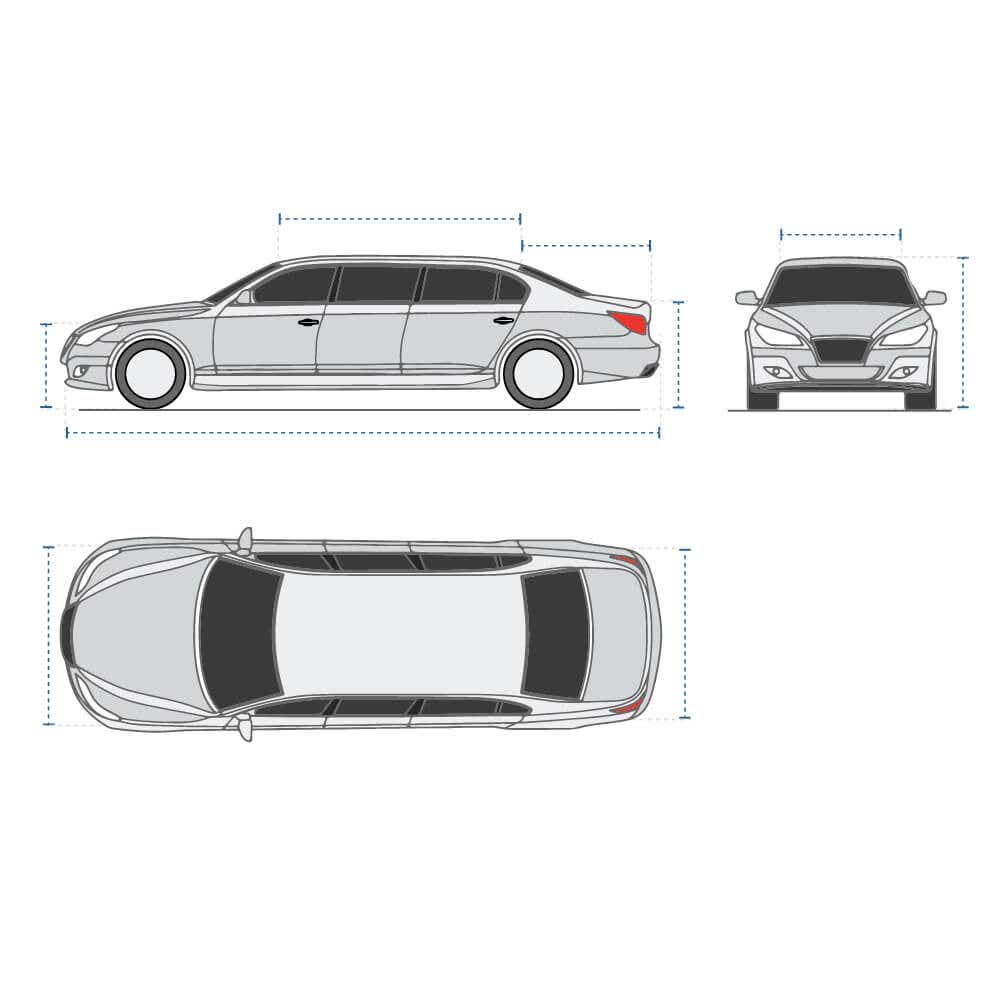 Shop Customized and Tear-Resistant Limo Car Covers | Covers & All, US