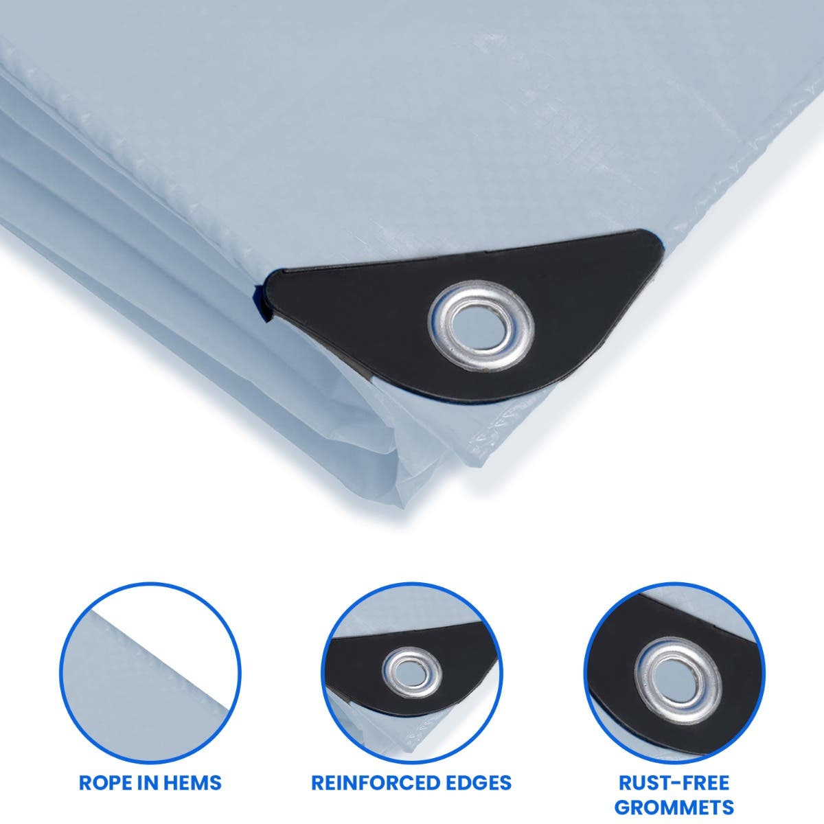 Buy 10' x 12' Medium Duty Poly Tarps & Get 20% Off | Covers & All