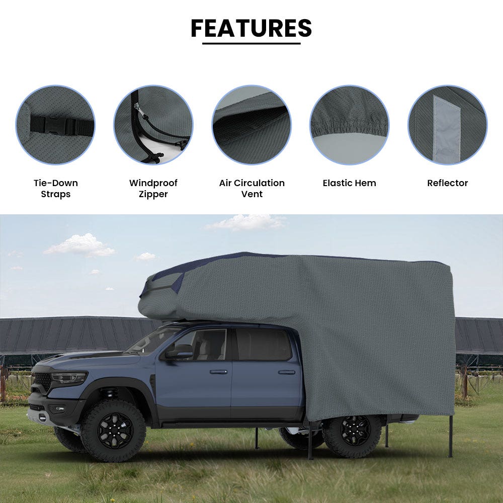 Top Truck Camper Cover For All-Weather Protection | Covers & All