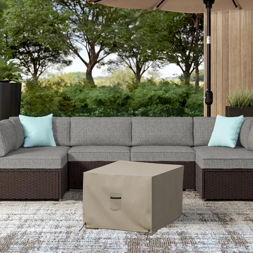 Ottoman Cover Square - Ottoman Slipcover | Covers & All