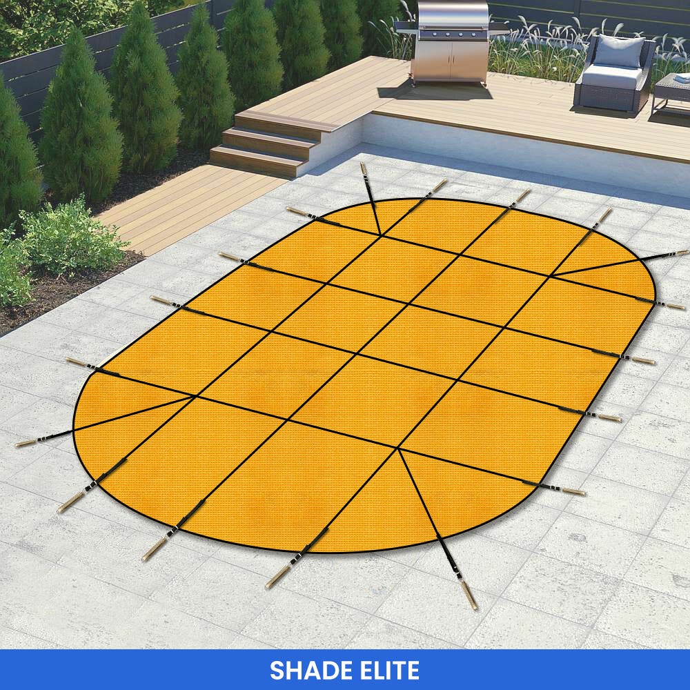 No Steps Oval Pool Cover at 20% on Your First Purchase | Covers & All