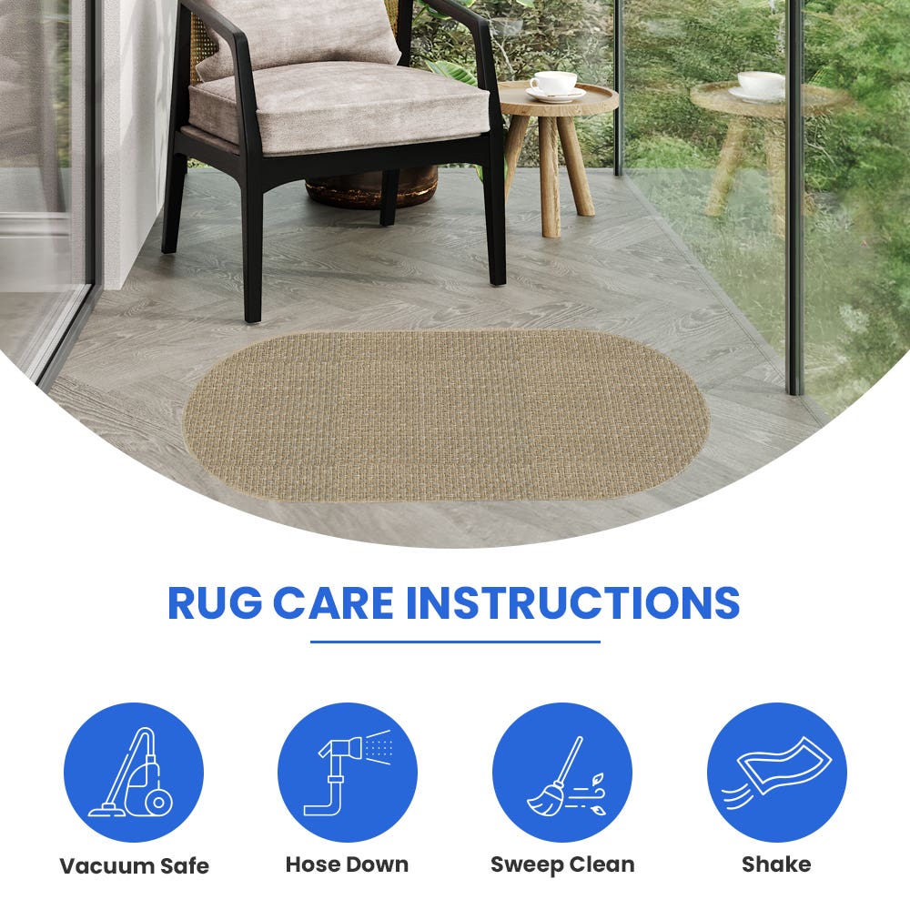 Oval Outdoor Rugs at 20% Today | Covers & All