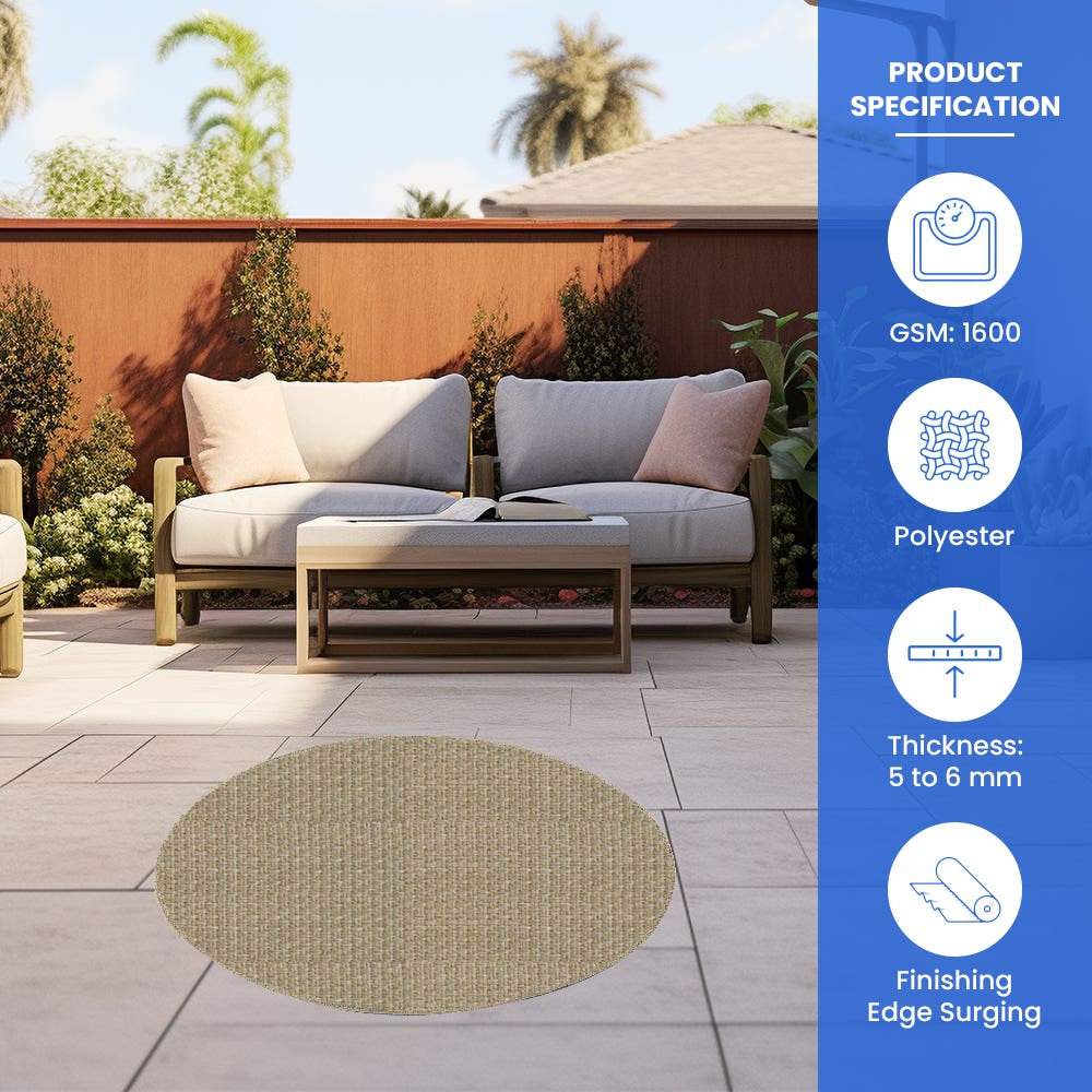 Round Outdoor Rugs at 20% Today | Covers & All