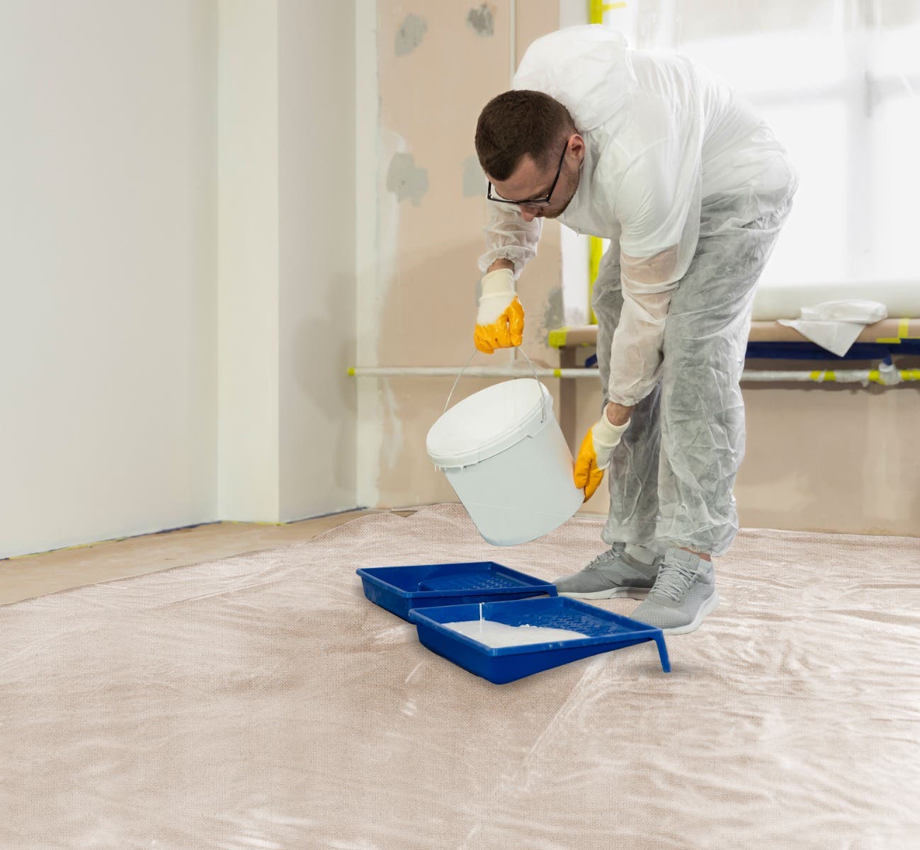 Painters Drop Cloth - Painter Tarp |Covers & All