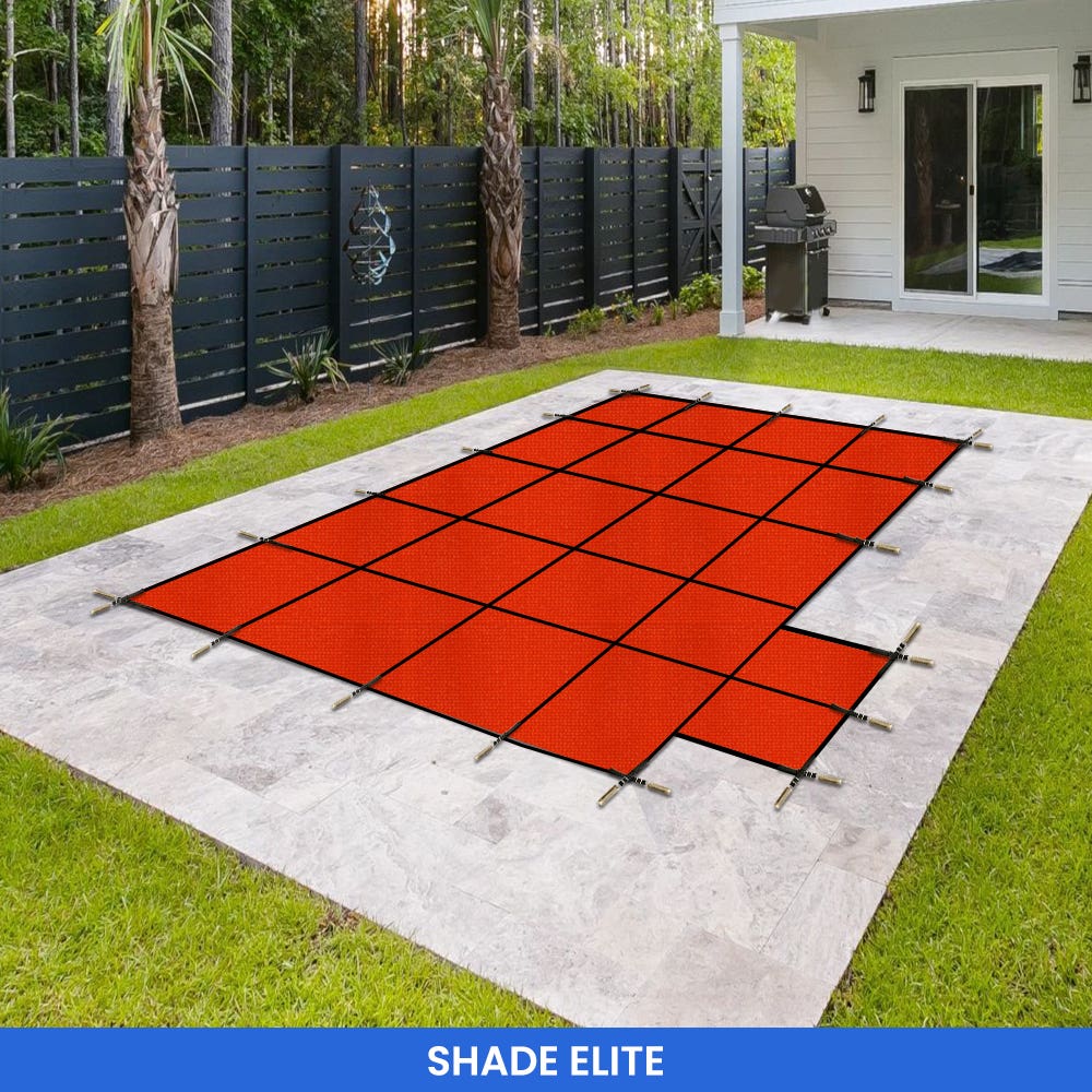Left/Right Steps Rectangular Pool Cover at Best Price + Free Shipping ...