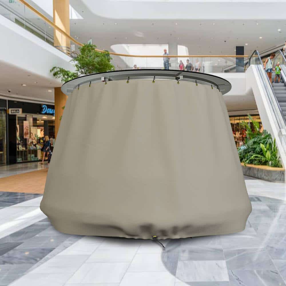 Shop Round Retail Merchandize Unit Covers Online | Coversandall