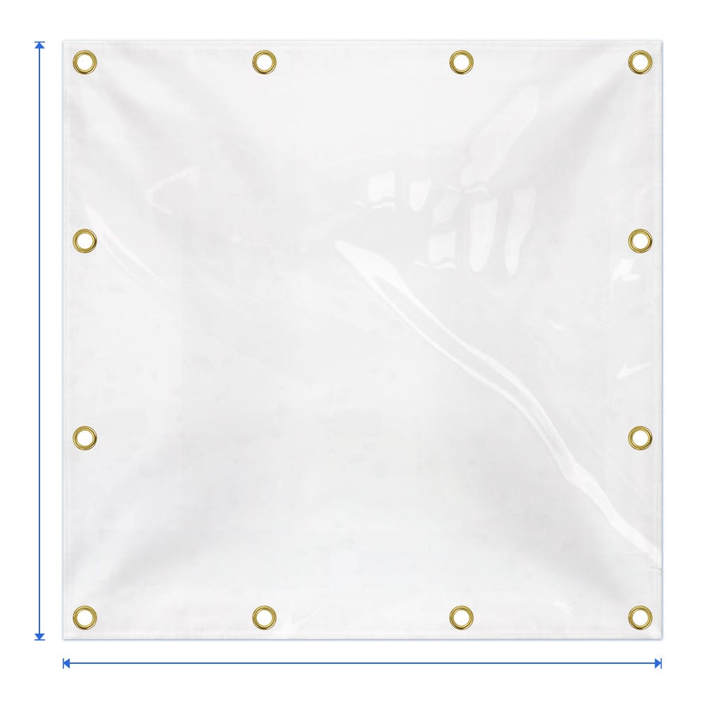 Clear Vinyl Tarp - Clear Plastic Tarps & Get 20% Off | Covers & All