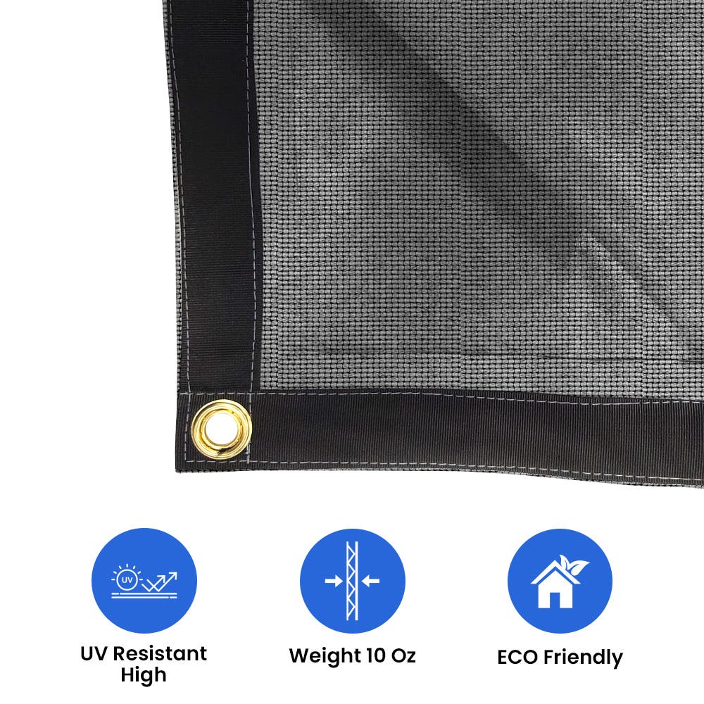 95% Shade Knitted Mesh Tarps | Covers & All