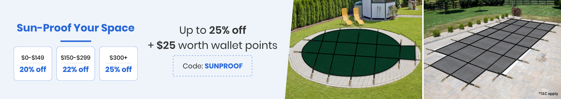 Rectangular Pool Covers and Get 20% Off | Covers & All