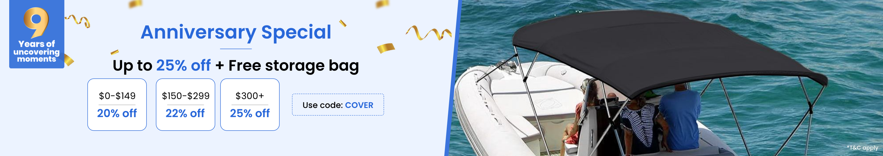 Bimini Top for All Types of Boat & Get Upto 30% OFF | Covers & All