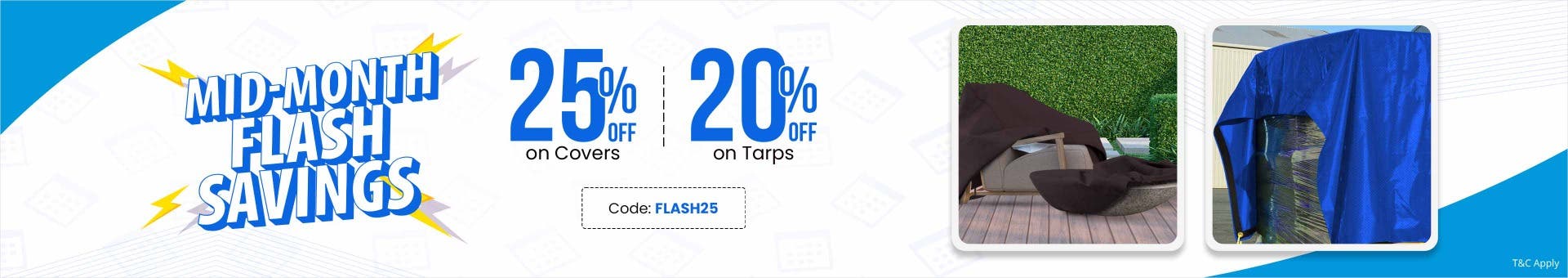 Mid-Month Flash Sale | Coversandall